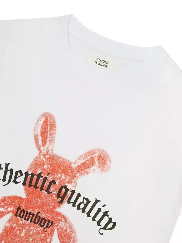 STUDIO TOMBOY Graphic-print T-shirt - White