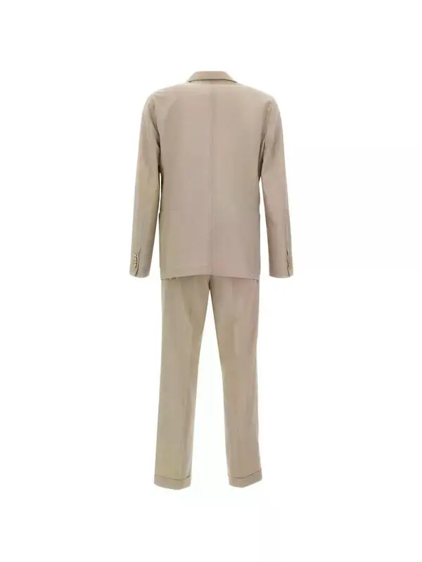 BRIGLIA 1949 Taurasi Double-breasted Suit - Neutrals