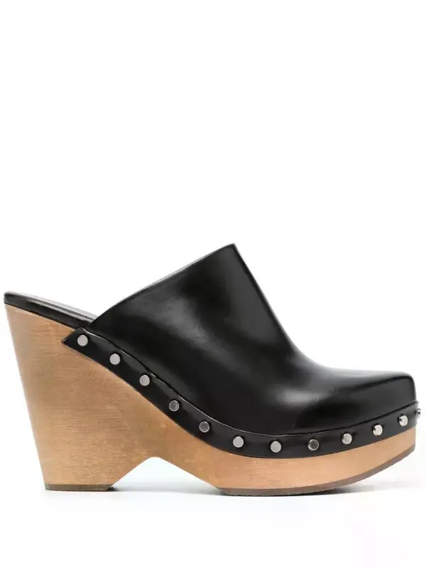 Isabel Marant Étoile 115mm Tsuko Leather Clogs