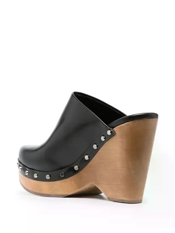 Isabel Marant Étoile 115mm Tsuko Leather Clogs