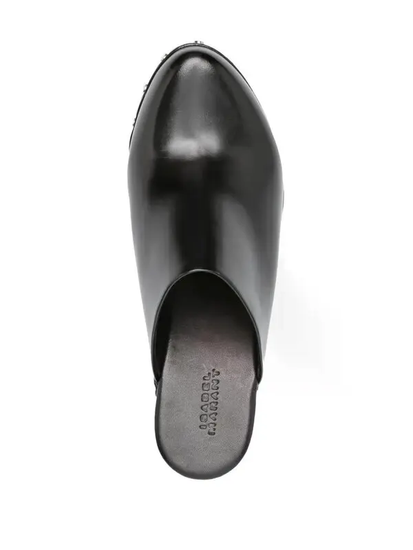 Isabel Marant Étoile 115mm Tsuko Leather Clogs