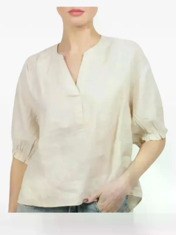 Xirena Puff-sleeve Blouse - Neutrals