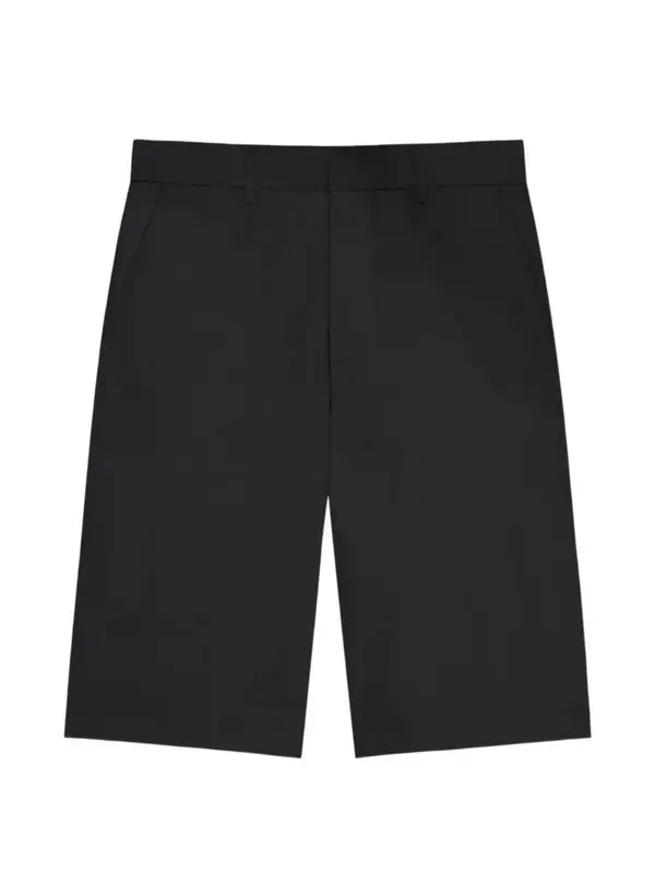 Givenchy Patch-detail Tailored Chino Shorts - Black