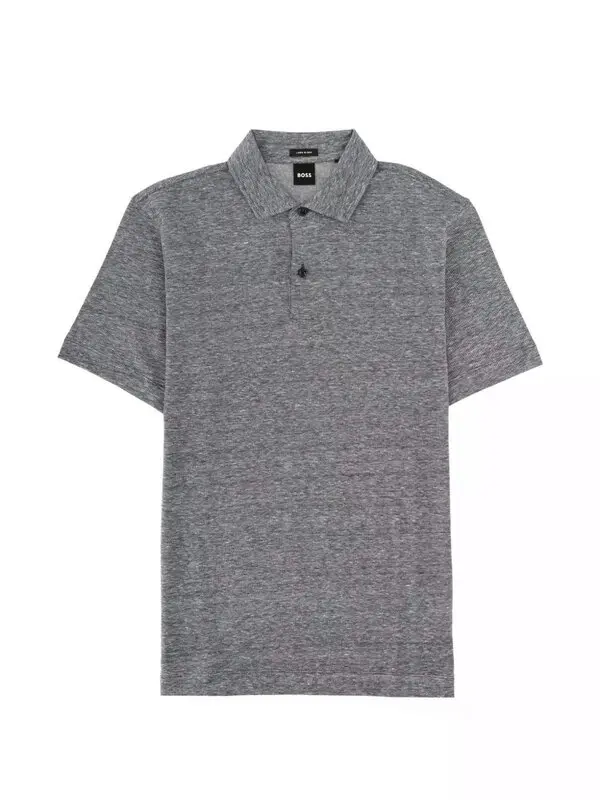 BOSS Short Sleeve Polo Shirt - Grey