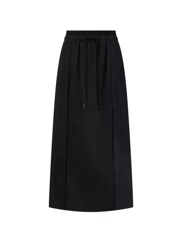 STUDIO TOMBOY Drawstring Elasticated-waist Skirt - Black