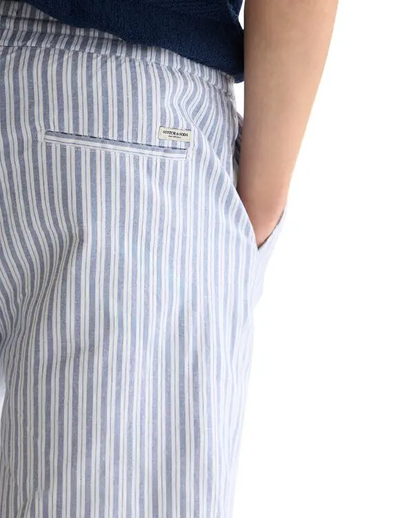 Scotch & Soda Stripe Drawstring Shorts - Infinity Stripe