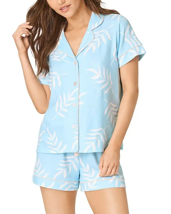 PJ Salvage The Coastal Club Pajama Set - Cloud Blue
