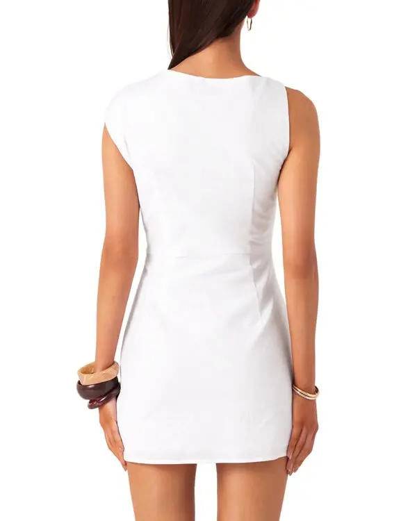 SNDYS. Saskia Mini Dress - White