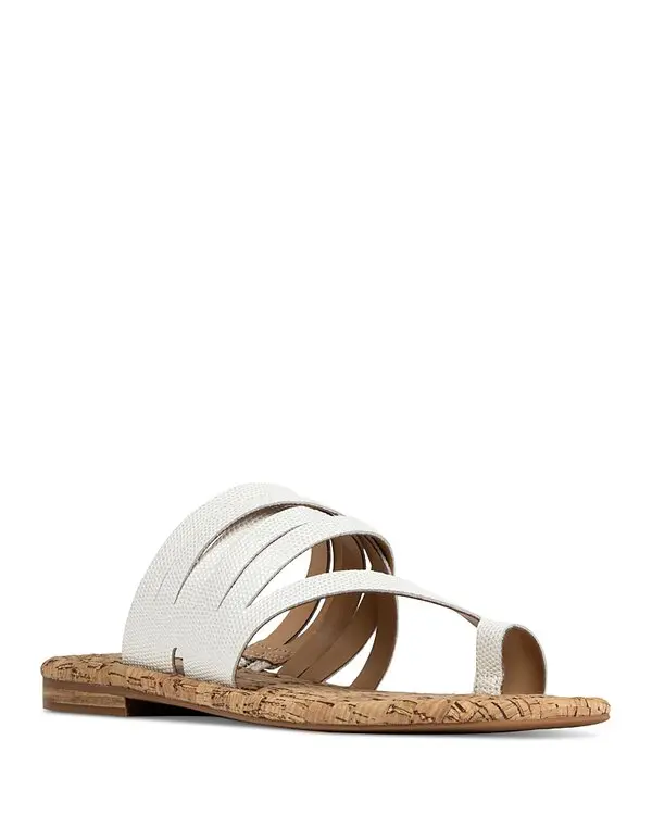 DONALD PLINER Toe Ring City Sandals - Porcelain