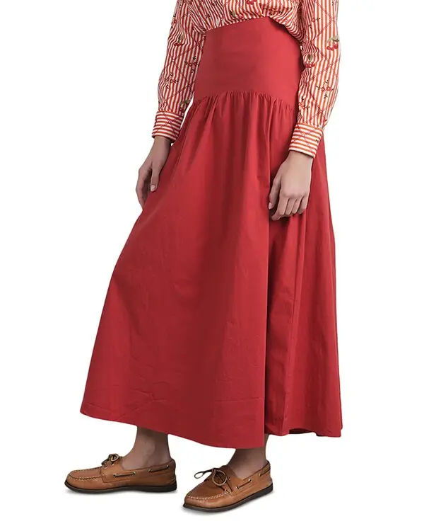 POINT Poplin Maxi Skirt - Sienna