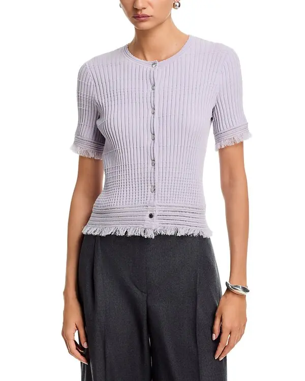 Rag & Bone Ayan Cardigan Sweater - Lavender