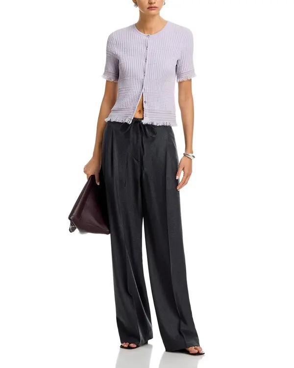 Rag & Bone Ayan Cardigan Sweater - Lavender