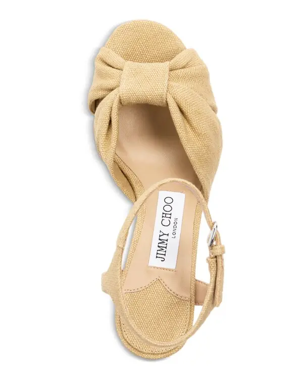 JIMMY CHOO Heloise 80 Platform Sandals