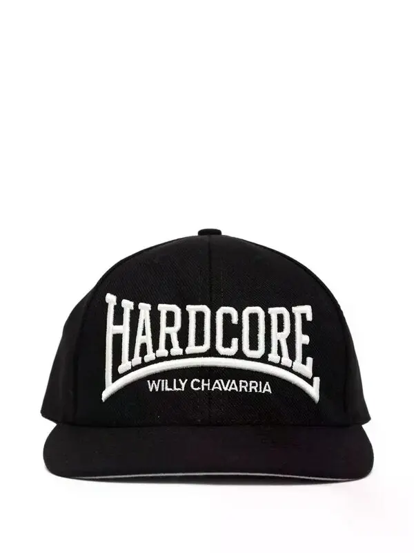 WILLY CHAVARRIA Logo-embroidered Baseball Cap - Black