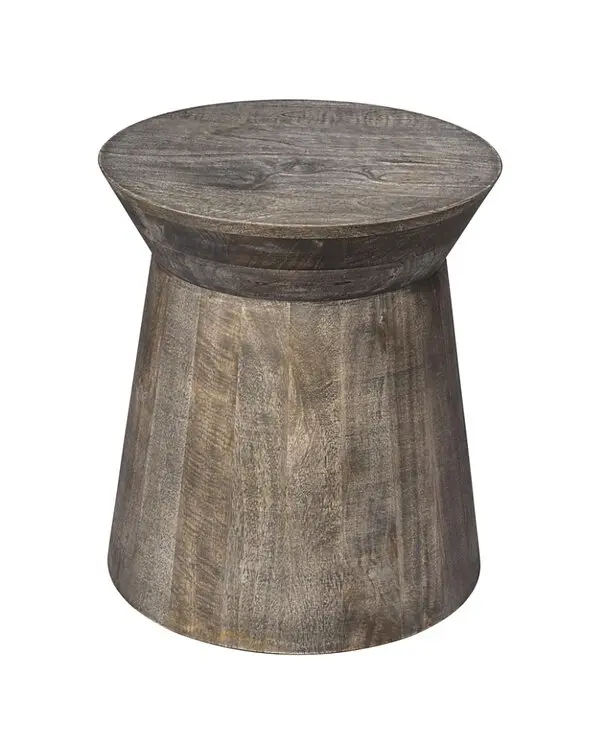 JAMIE YOUNG CO. Porcini Wood Side Table - Grey