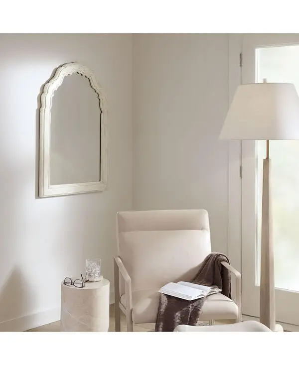 JAMIE YOUNG CO. Chateau Camel Bone Arch Wall Mirror