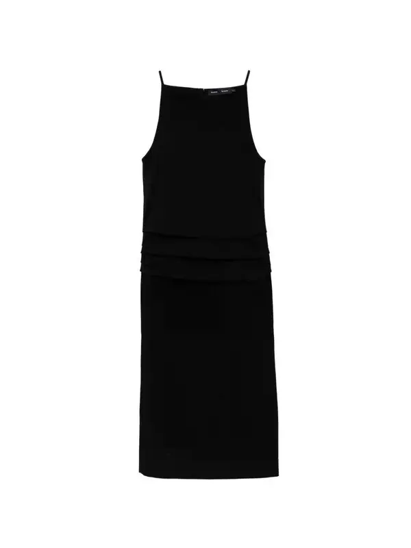 Proenza Schouler Priya Midi Dress - Black