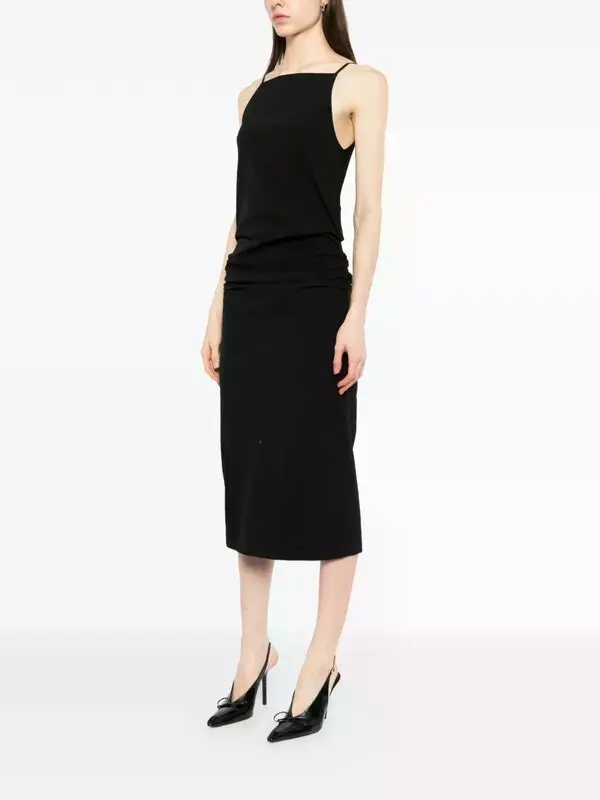 Proenza Schouler Priya Midi Dress - Black