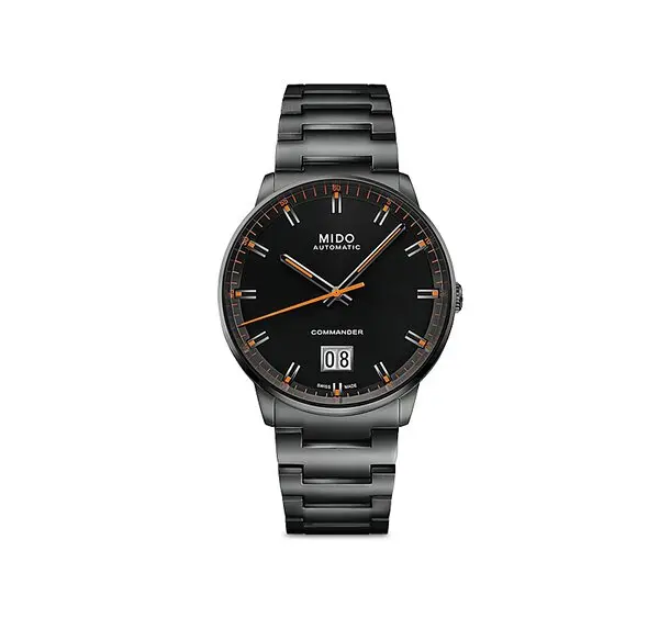 MIDO Commander Watch, 42mm - Black/black