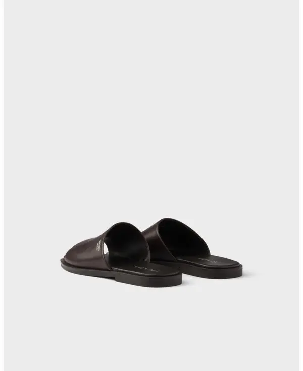 Prada Leather Slides