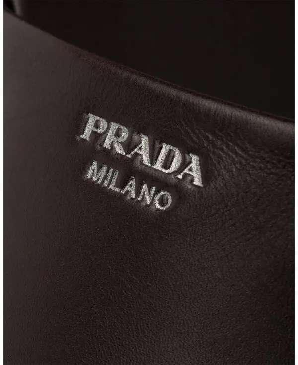 Prada Leather Slides