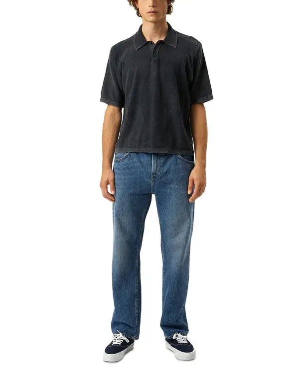 CORRIDOR Knit Polo Shirt - Black