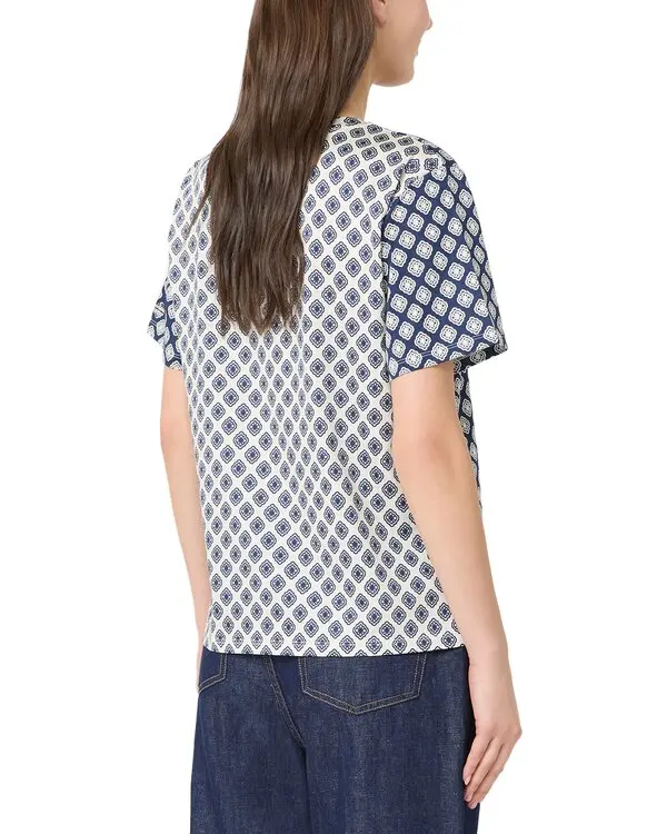 Max Mara Printed Cotton T-shirt