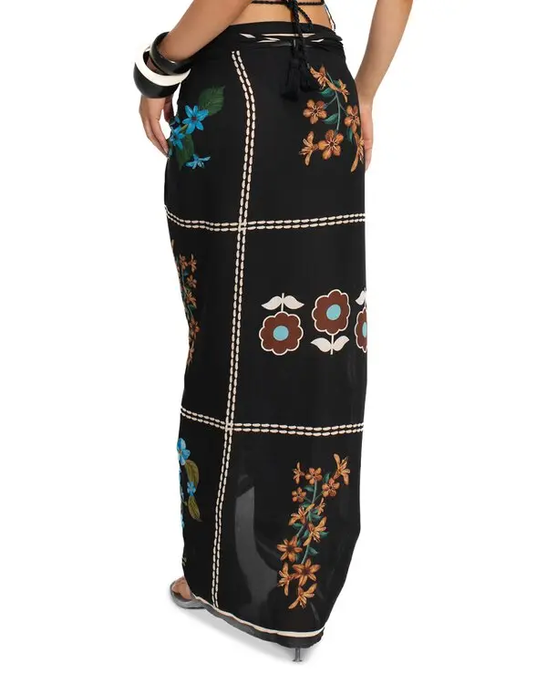 Agua Bendita Marine Weave Pareo Swim Cover-up