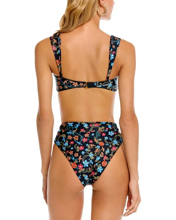 Agua Bendita Lily Weave Bikini Bottom - Multi