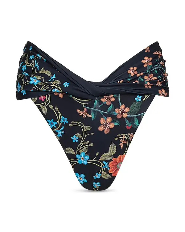 Agua Bendita Lily Weave Bikini Bottom - Multi