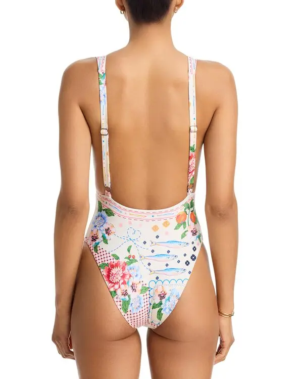 Agua Bendita Priscila One Piece Swimsuit - Multi