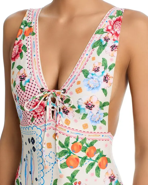 Agua Bendita Priscila One Piece Swimsuit - Multi