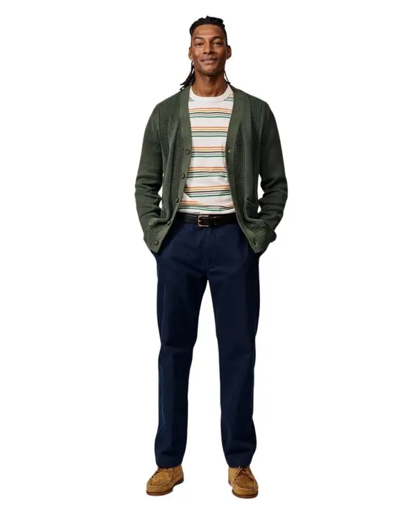 AUBIN Lister Cardigan With Stitch Detail