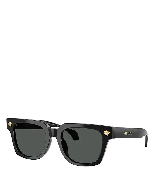Versace 52mm Square Sunglasses - Black