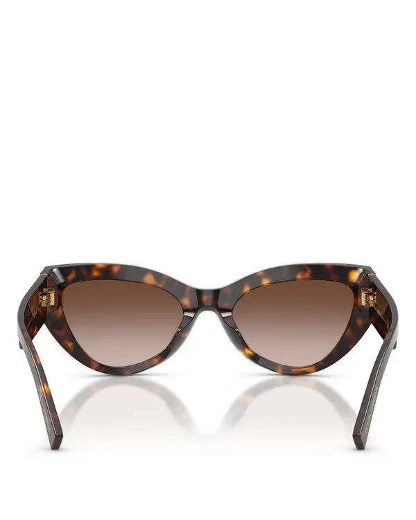 Dolce & Gabbana Cat Eye Sunglasses, 55mm
