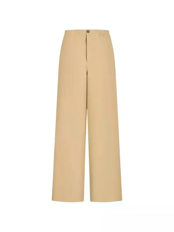JIL SANDER Wide-leg Trousers - Neutrals