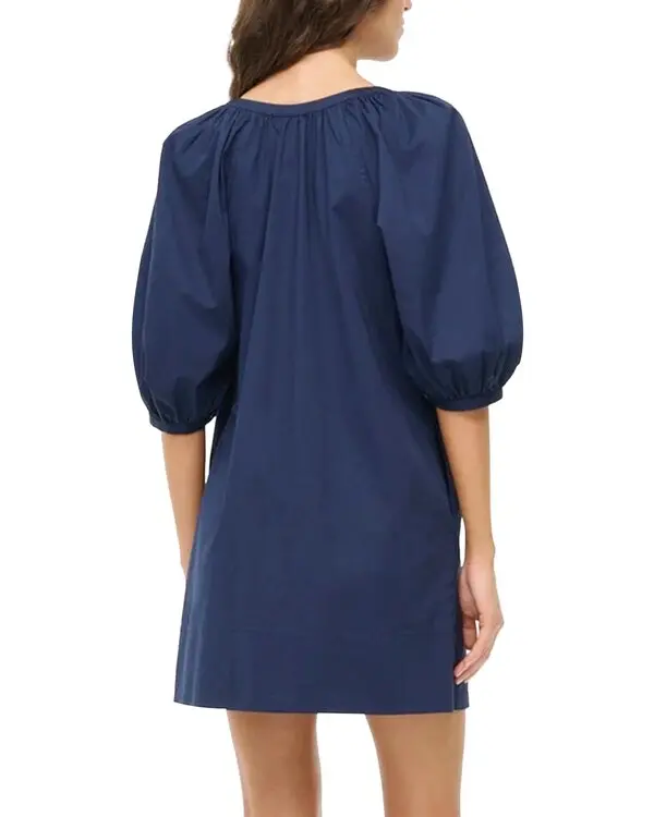 Staud Vincent Mini Dress - Navy