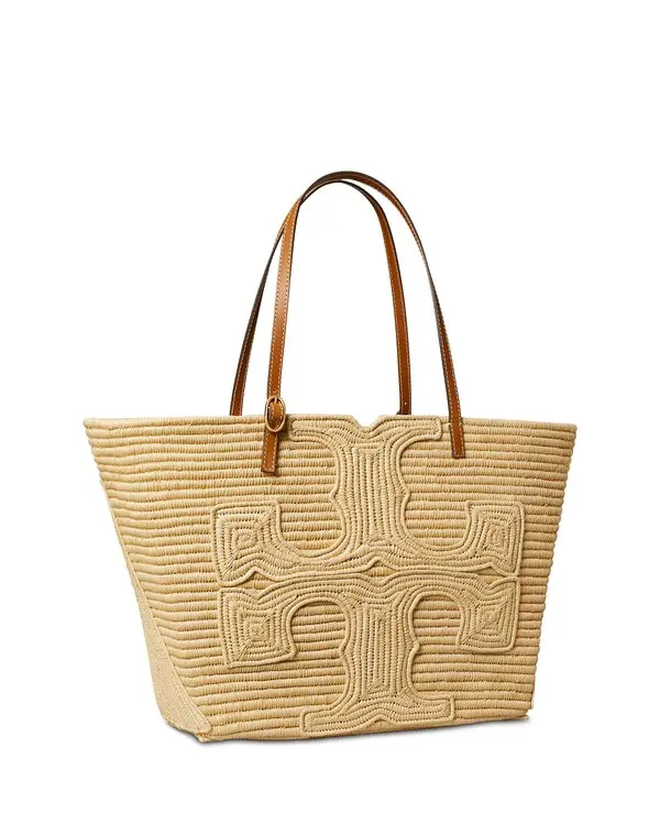 Tory Burch Ella Large Structured Tote - Natural