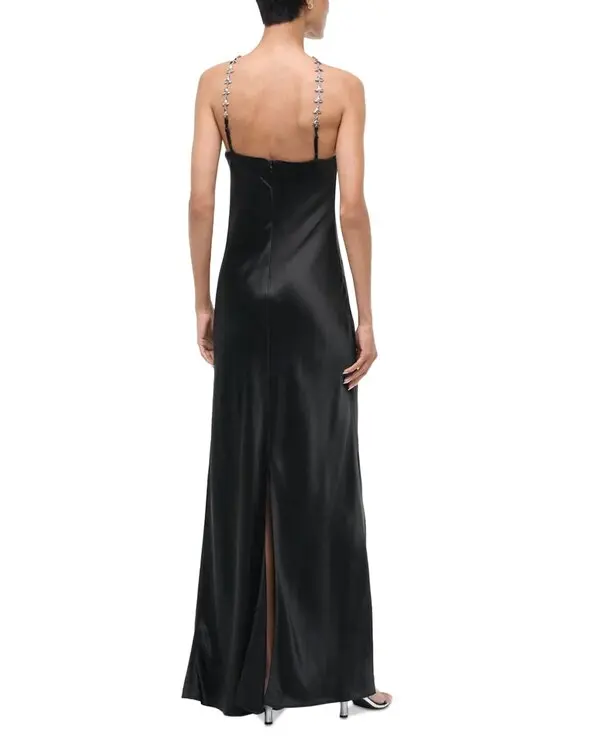 Staud Cadence Halterneck Maxi Dress