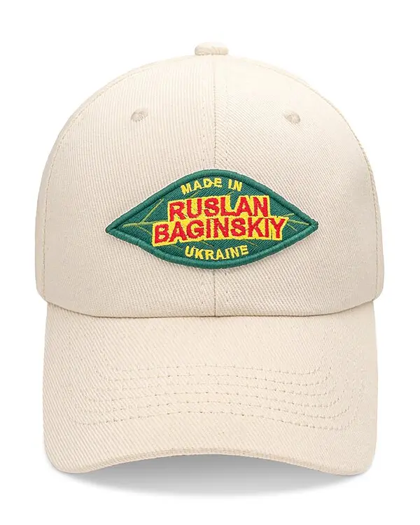 Ruslan Baginskiy Cotton Baseball Cap - Light Beige