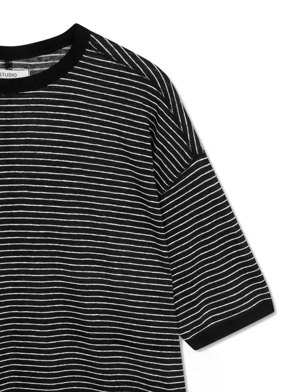 STUDIO TOMBOY Striped Short-sleeve T-shirt