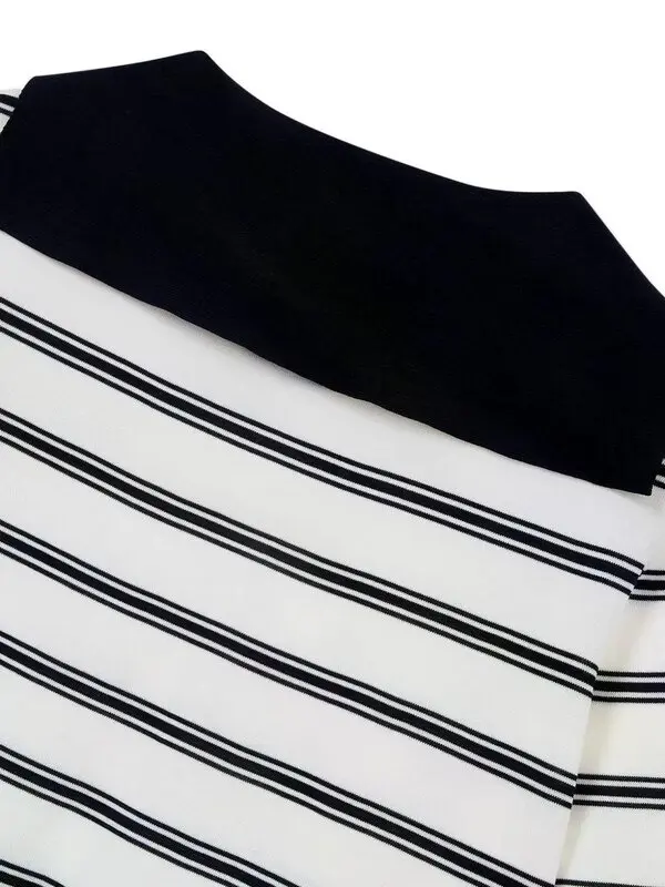 STUDIO TOMBOY Striped Sailor-collar Sweater
