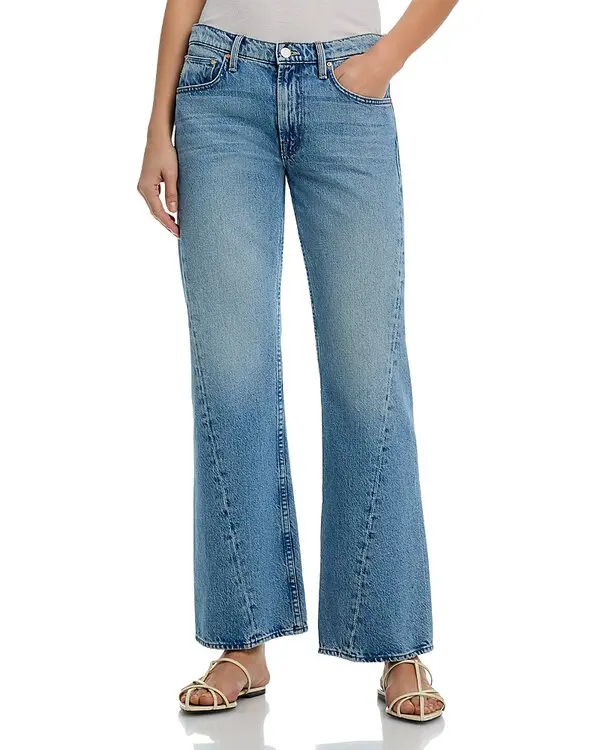 MOTHER The Bookie Twist Mid Rise Jeans - Leap At The Chance