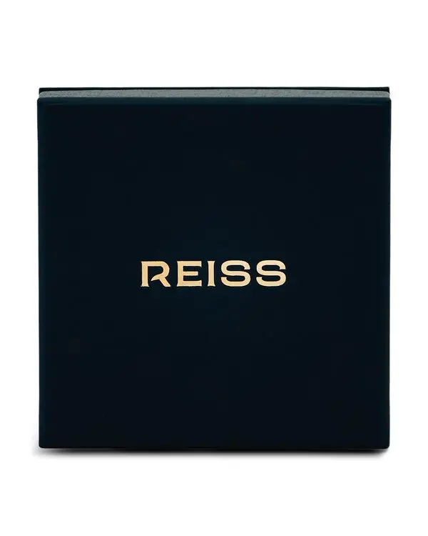 REISS Ona Sculptural Disc Slider Bracelet - Silver