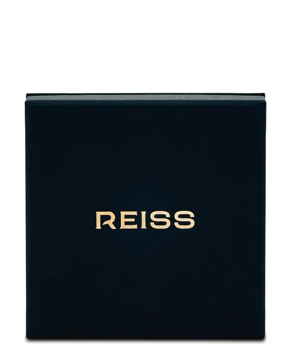 REISS Tiara Sculptural Sphere Earrings - Gold