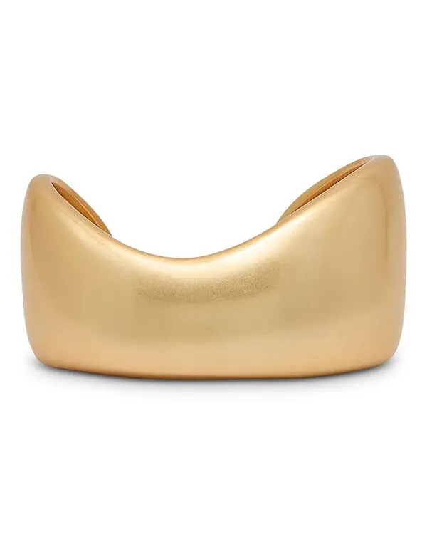 REISS Sabrina Sculptural Cuff Bracelet - Gold