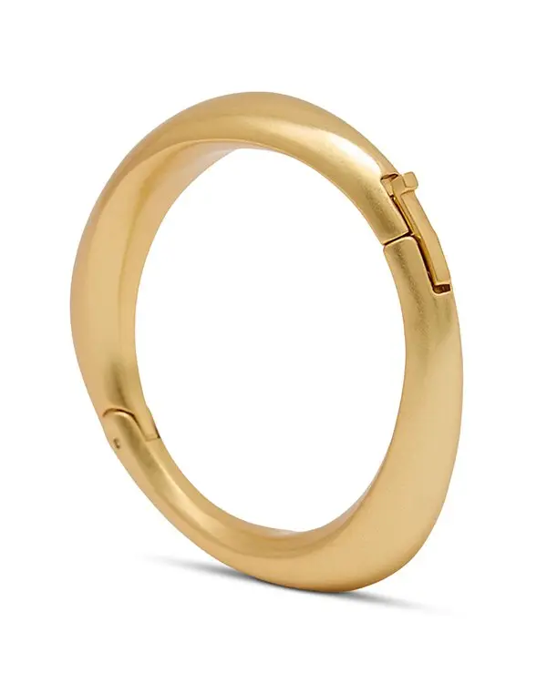 REISS Sierra Sculptural Bangle Bracelet - Gold