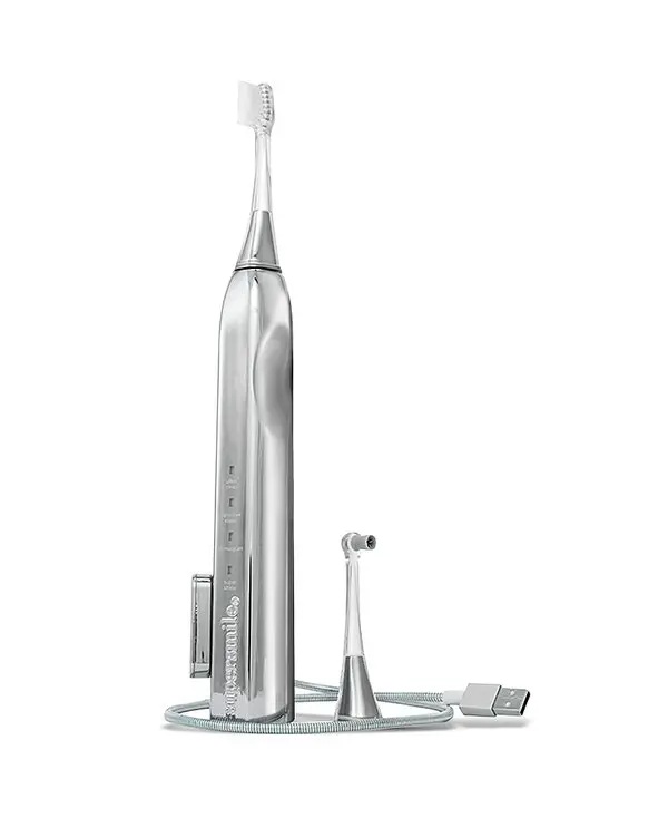 SUPERSMILE Zina45 Sonic Pulse Toothbrush Chrome No Case - Silver