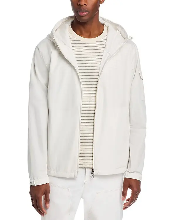 Moncler Sassiere Hooded Jacket - White