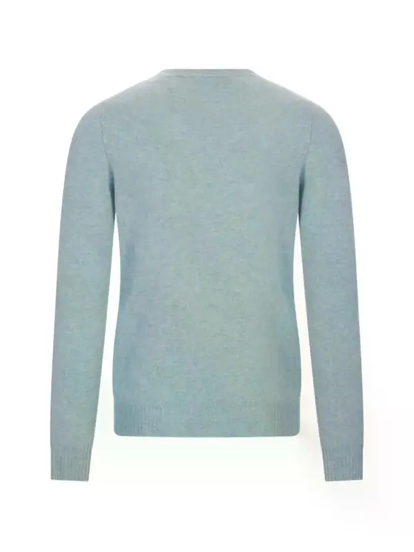 Fedeli Crew-neck Sweater - Blue